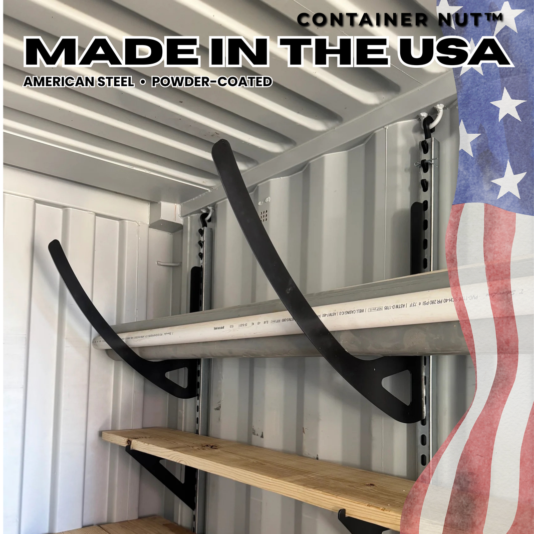 Shipping Container EZY Shelving Brackets | Storage
