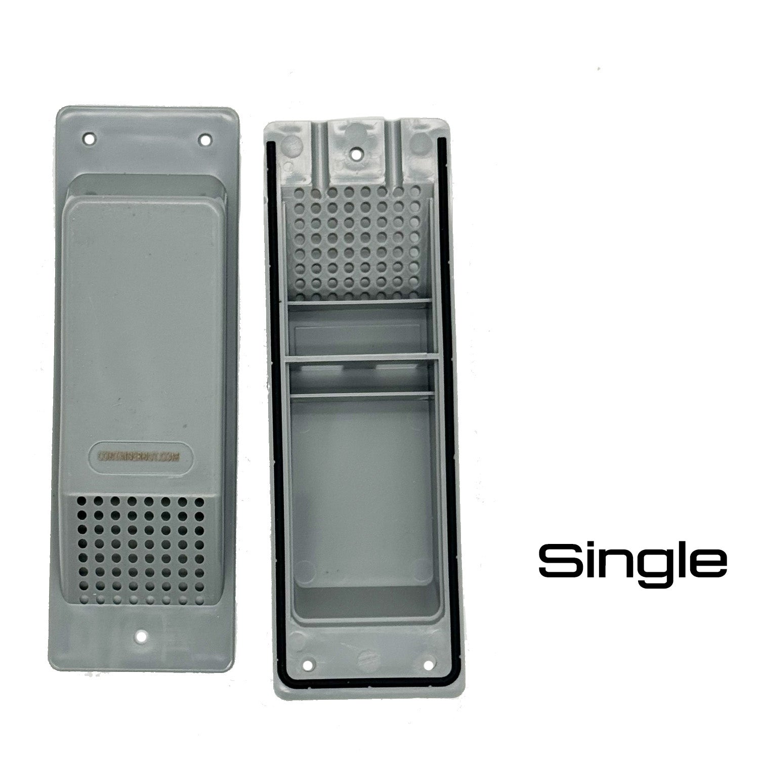 Shipping Container Air Vent Kit - Cement Color