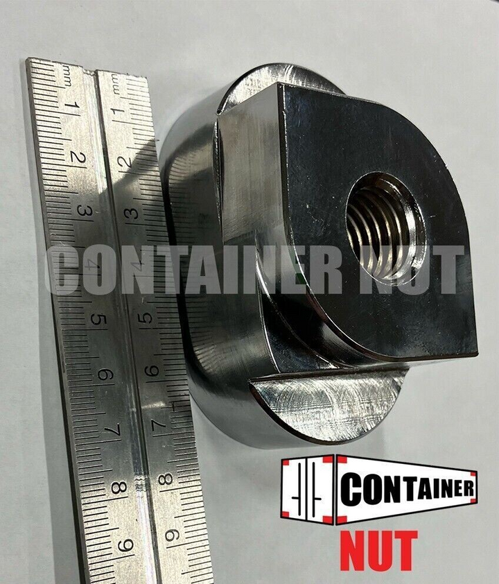 2-Pack Twist Nuts Shipping Container Mounts - Container Nut