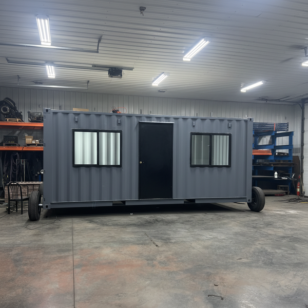 20-Foot Shipping Container Office/Cabin | Unfinished | Call for Shippi