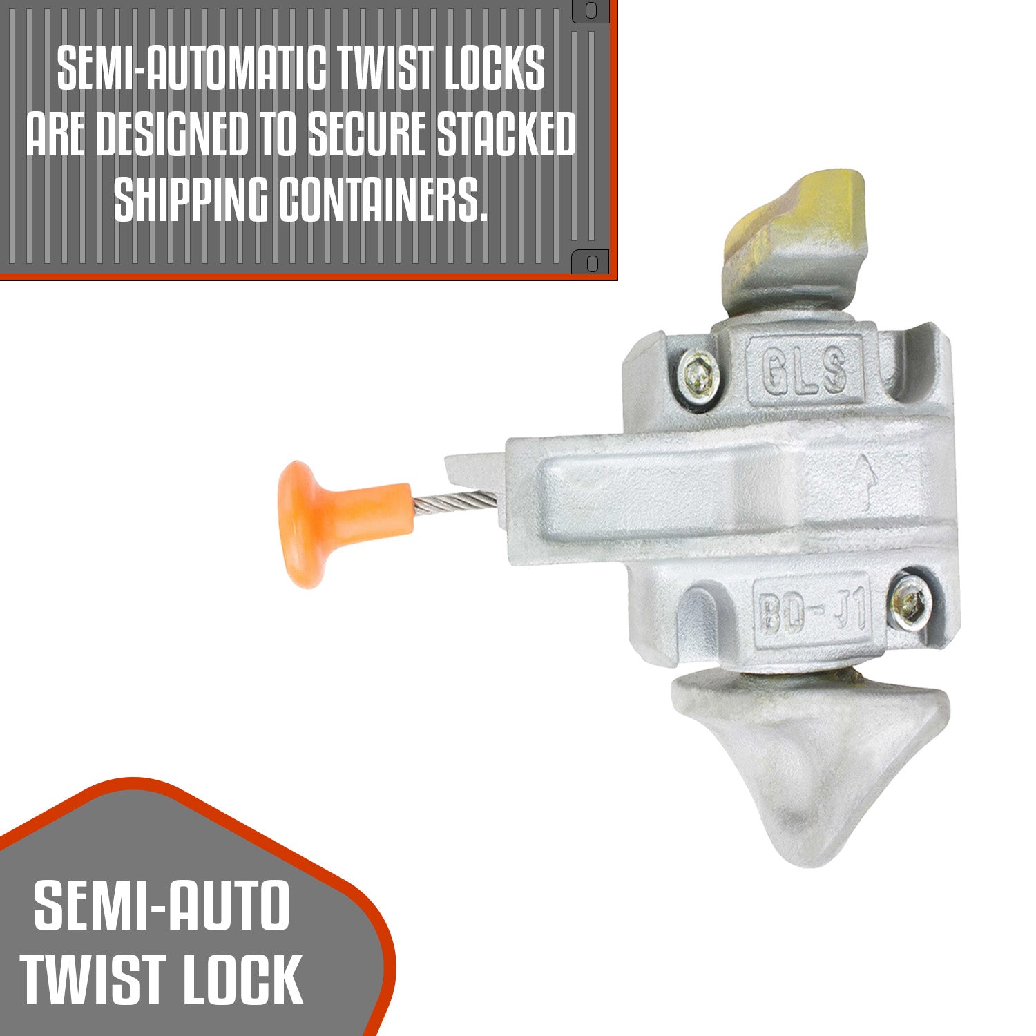 Semi Automatic Twist Lock | 4 Pack – Container Nut