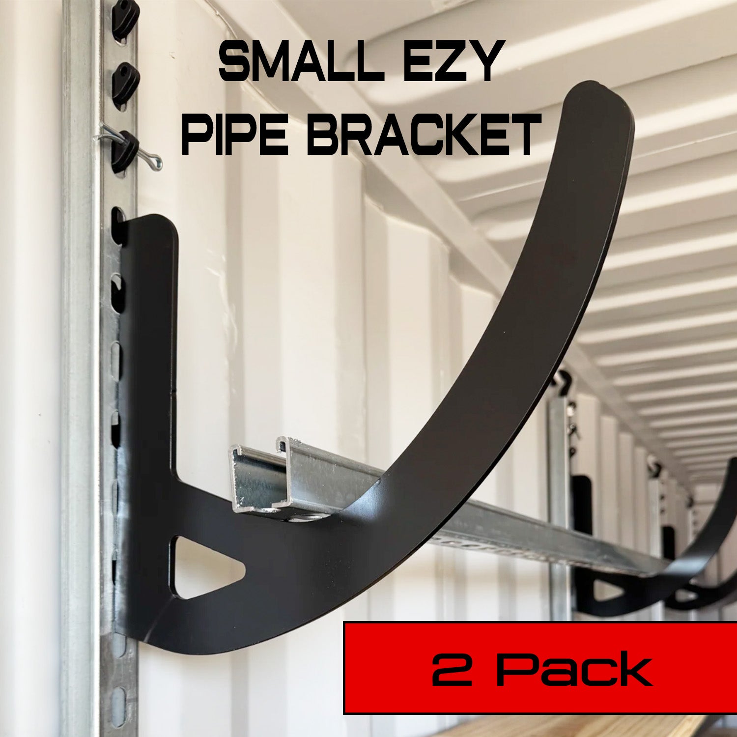 Modular Pipe Brackets for Shipping Container Storage