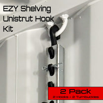 Unistrut Hook Kit 2 Pack | EZY Channel Hanger Set